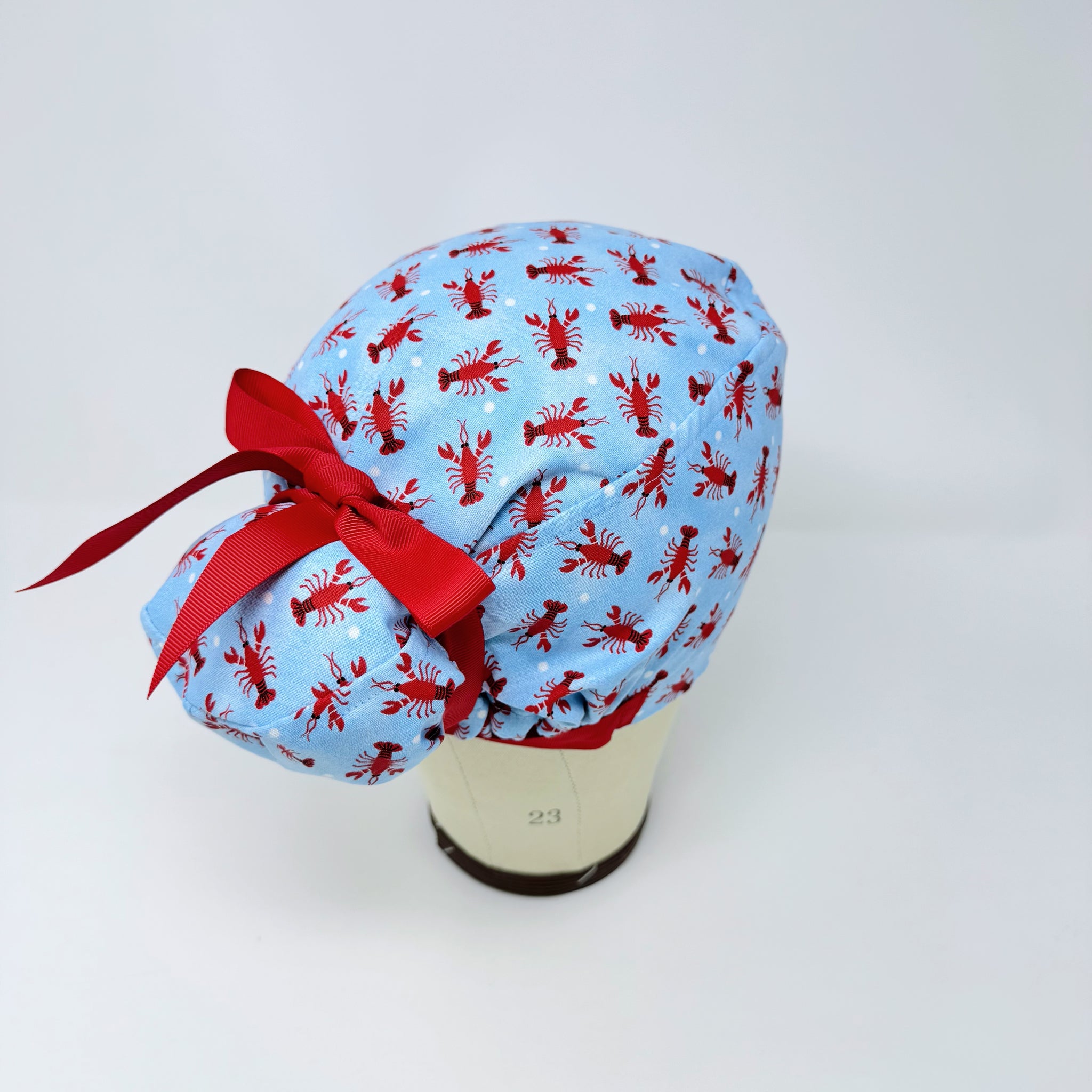 Lobster Euro Euro scrub cap with ties for Women by Paradise Caps. Euro ...